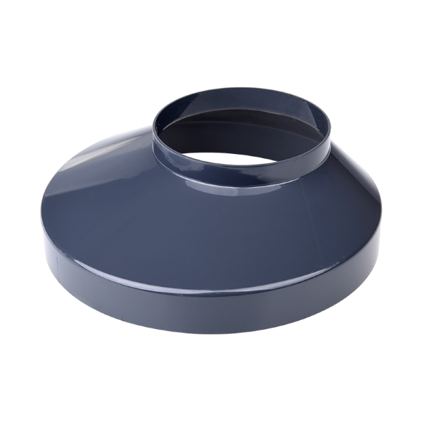 Plastmo Brøndkrave 90/130mm Grafit - Plast Tagrende & Nedløbsrør - Bygma