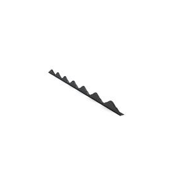 Swisspearl Plastudhængsklods B7 m/vent m/rille Sort - Eternitplader - Bygma