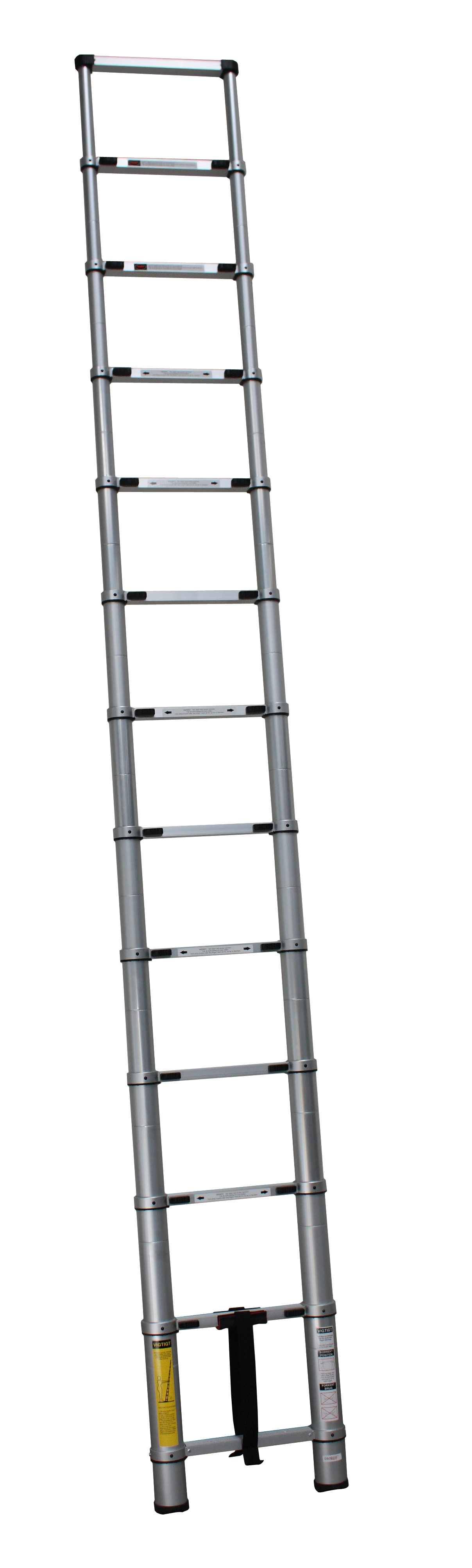 Jumbo teleskopstige 3,80m proff 13 trin - Stiger og stilladser - Bygma