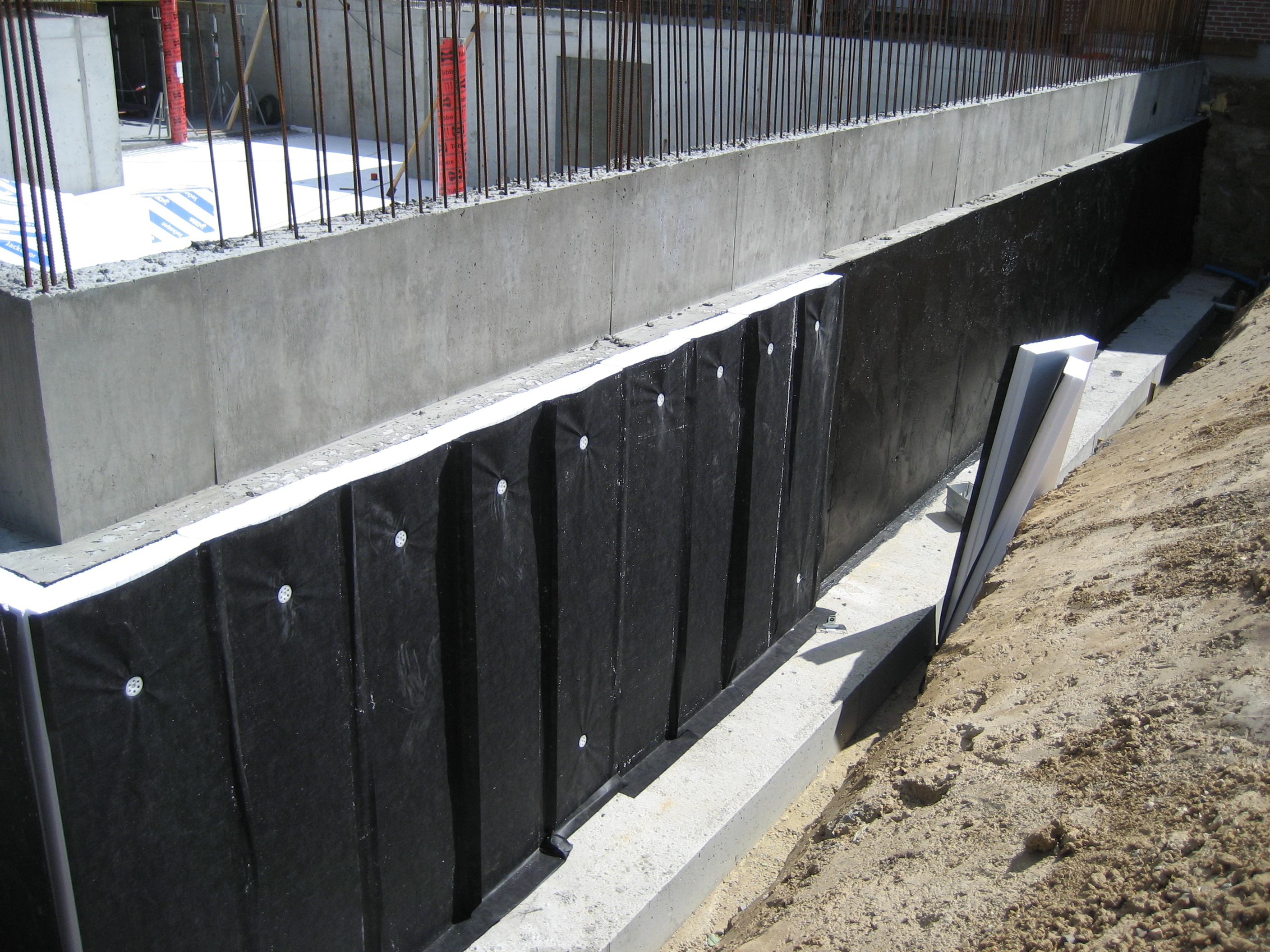 Jackon drænplade m/filt 80 - 100x600x2400mm - Gulvisolering EPS 80 - Bygma
