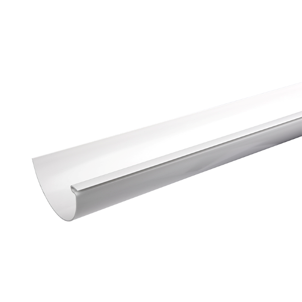 Plastmo plast tagrende - Hvid størrelse 12 - 6 meter