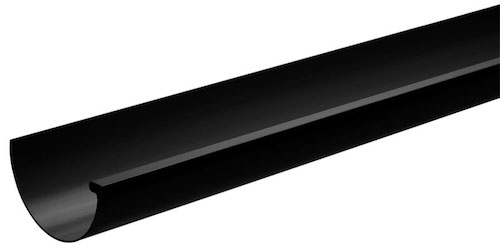 Plastmo Plast Tagrende - Sort størrelse 11 - 3 meter