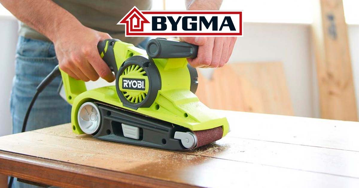 Båndslibere til effektiv slibning - Prof udvalg | Bygma