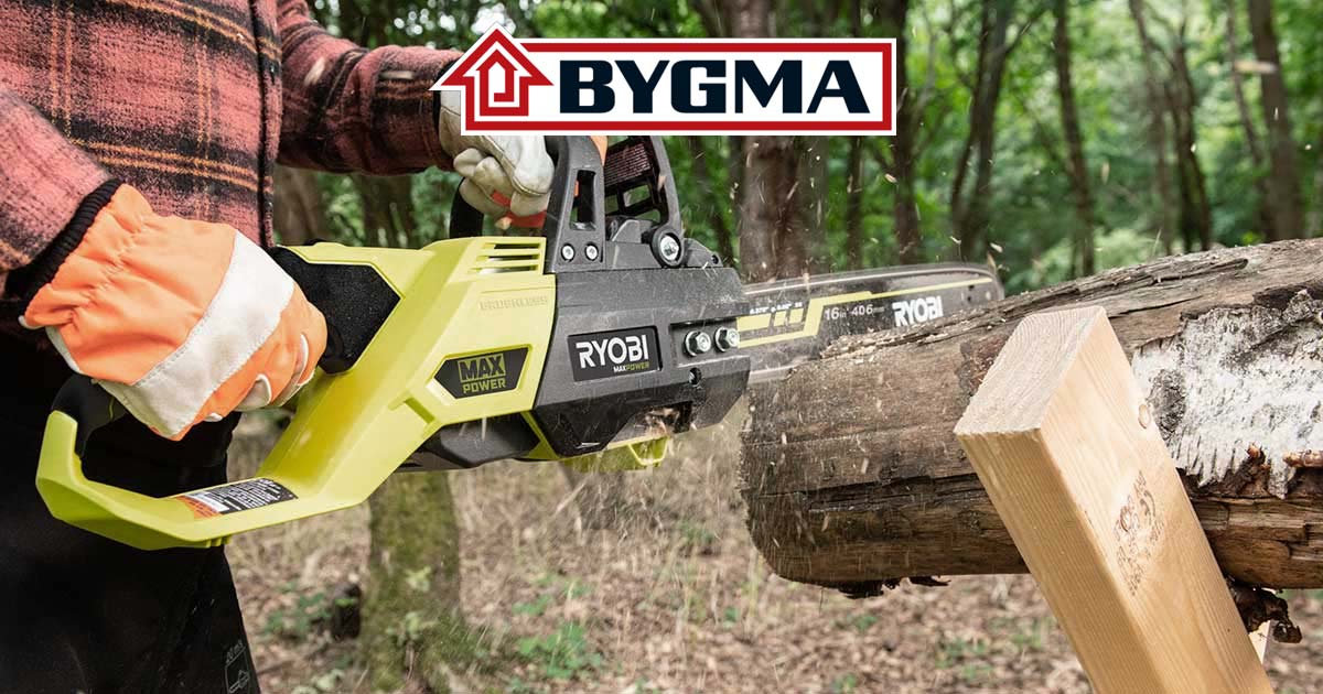 Motorsav og kædesav på batteri el benzin | Bygma