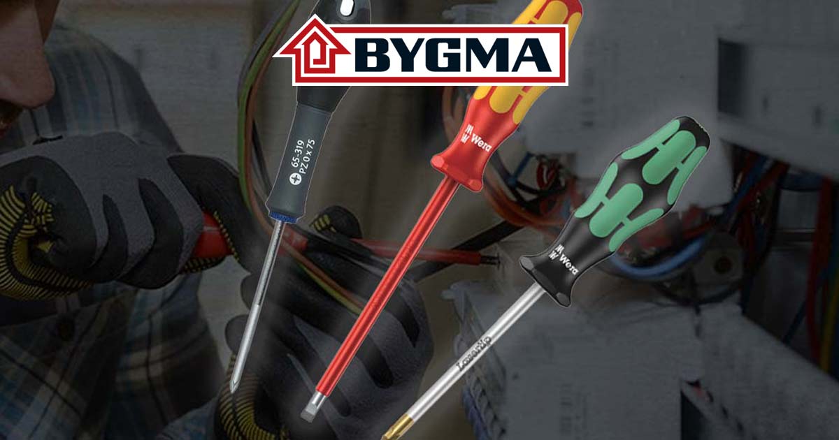 Skruetrækker enkeltvis - Supplér efter behov | Bygma
