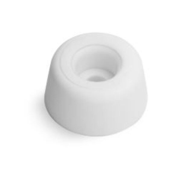 Habo Dørstopper Gummi Hvid - 20x10mm - Dørstopper - Bygma