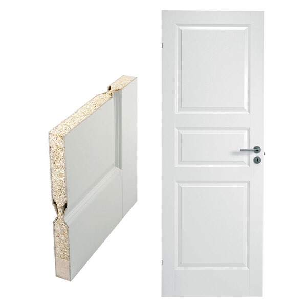 Swedoor Massiv Fyldningsdør Compact 03 støjreducerende - Massive ...