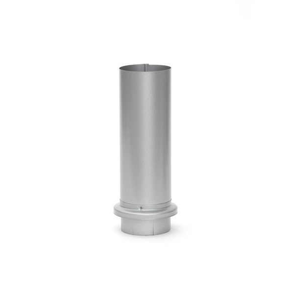 Lindab Rainline Skydestykke Lige Stålmetallic - 75mm - Stål Tagrende ...