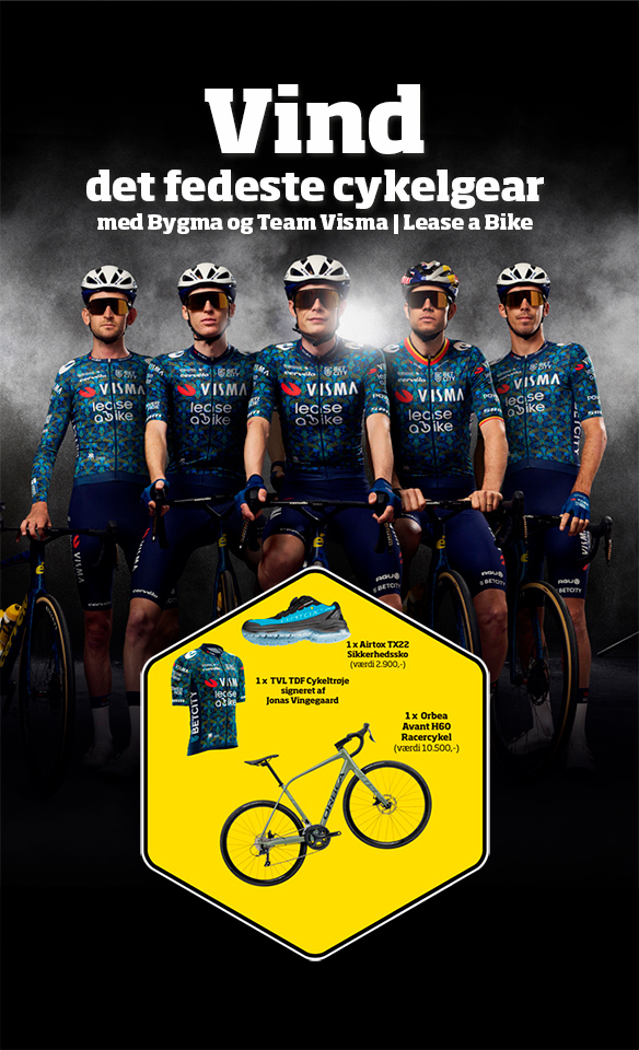 Bygma er partner med Team Visma Lease a Bike